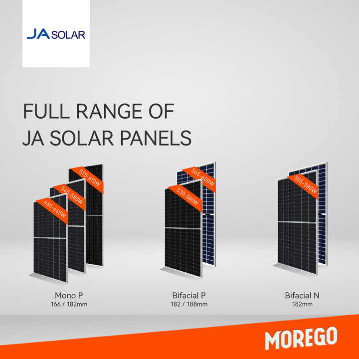 JA Solar Deepblue 4.0 N-type Bifacial 620W Photovoltaic Solar Panel ODM