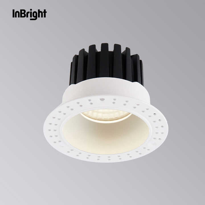 Trimless Dimmable Spot Light 10W 15W 25W Fixed COB LED IP65 Narrow Beam ...