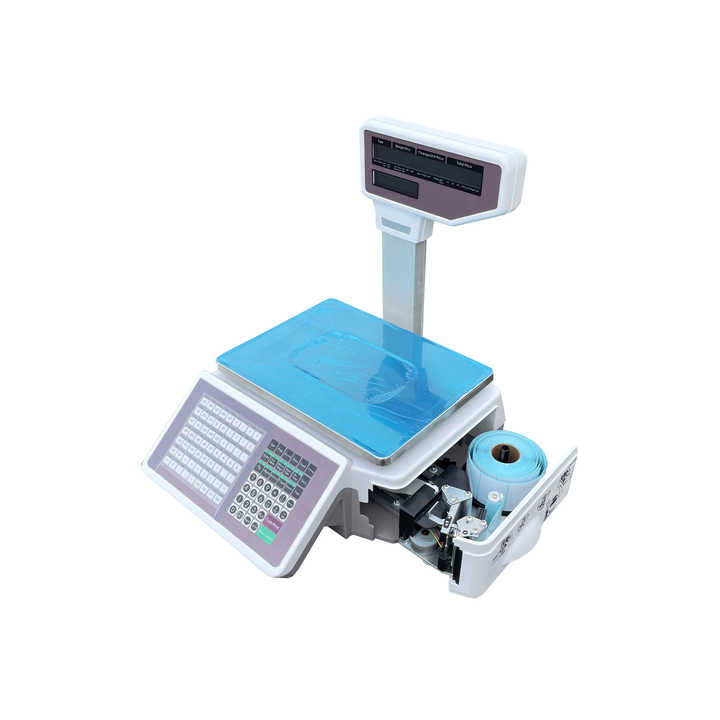 30kg Digital Barcode Scales Supermarket Receipt Printing Scales Price ...