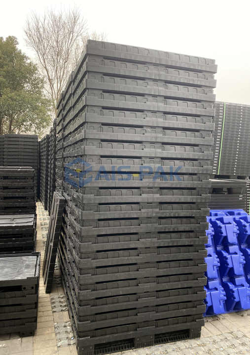 Heavy Duty Plastic Pallet and Lid Eco-friendly Reusable and Recyclable ...