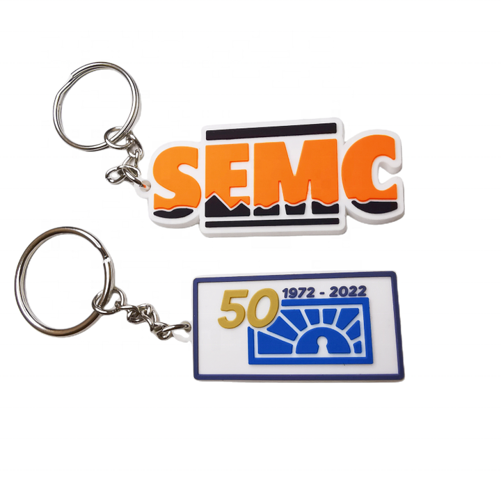 Free Design Rubber Keychain Personalized Custom 2/3D Soft PVC Branded ...