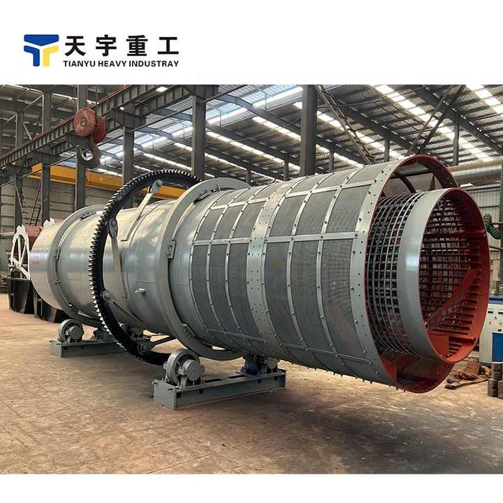 Heavy Duty Rotary Trommel Scrubber for Mining & Aggregate Washing
