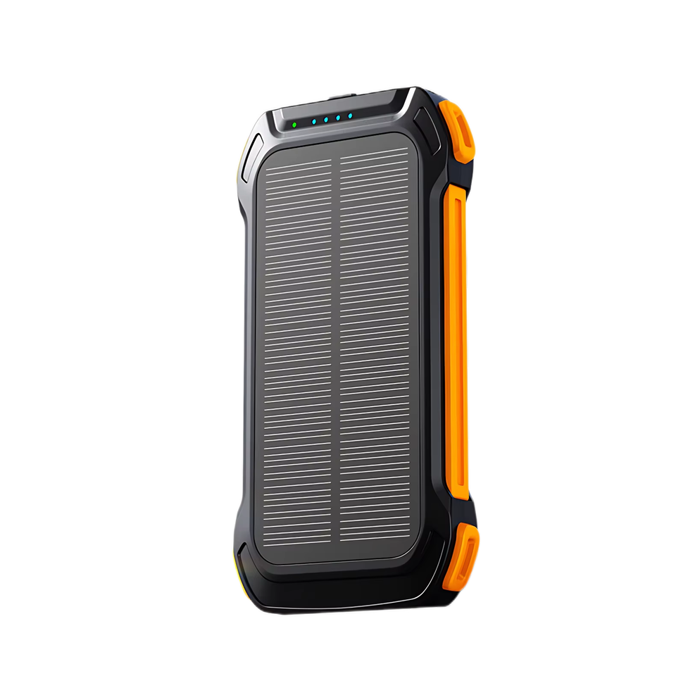 Portable Solar Power Bank Mobile Power Banks with LED Light for Outdoor ...