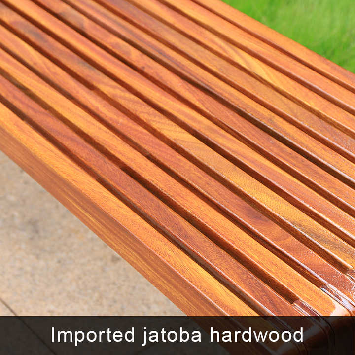 Street Furniture Wooden Long Chair Teak Garden Benches