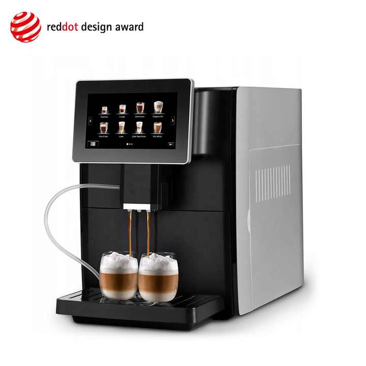 Custom Full Touch Colorful Visual Screen Espresso Maker