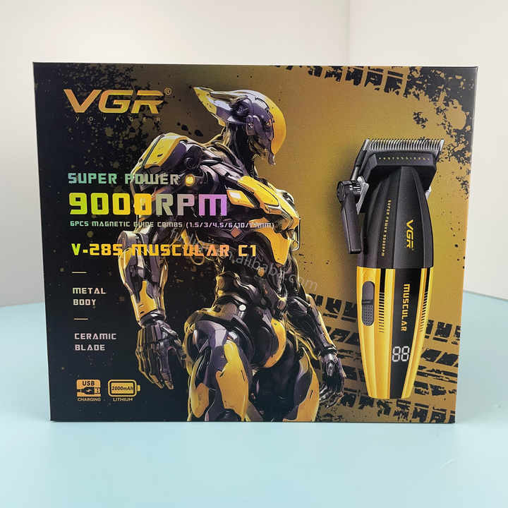Vgr V-285 Salon Barber Bldc Motor 9000rpm - Professional Hair Trimmer ...