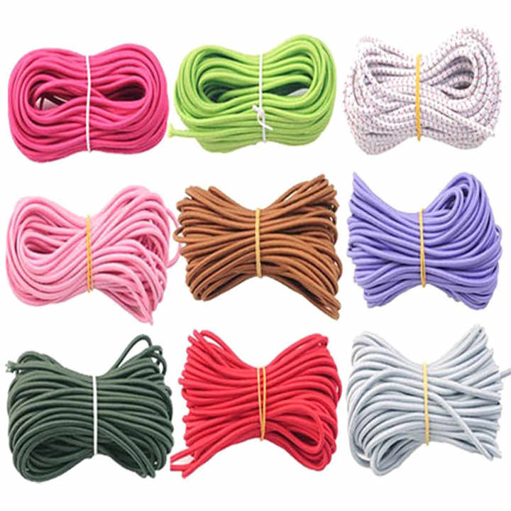 Factory Price Wholesale Customized Colour Bulk 3mm Elastic Drawstring ...