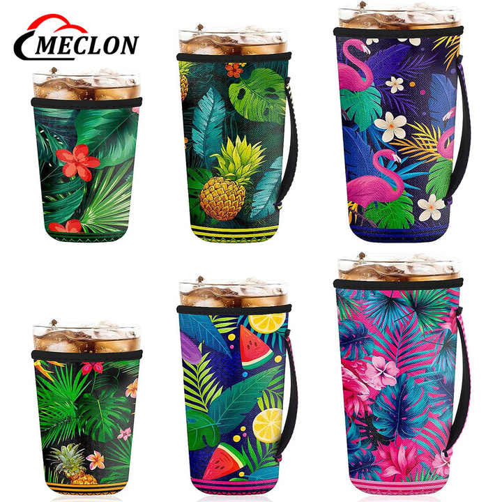 Custom Design Coozies Cup Sleeve Neoprene Iced Coffee Beverage Sleeve ...