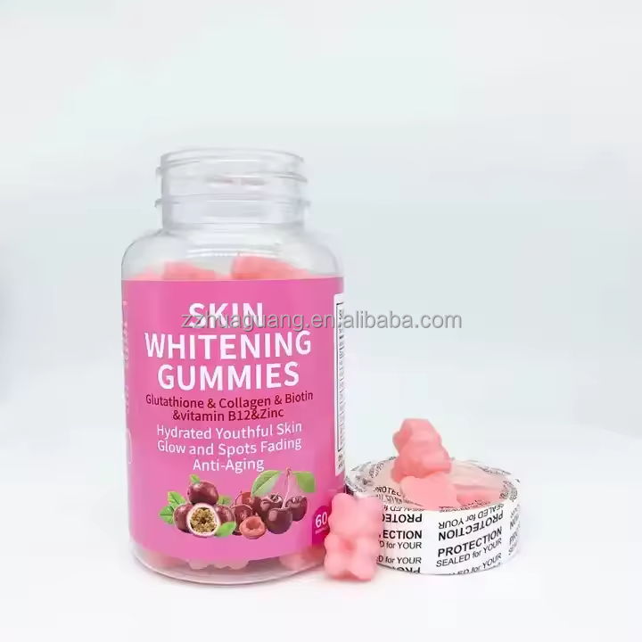 Glutathione Gummies Body Face Skin Whitening Glowing Collagen Gummy ...