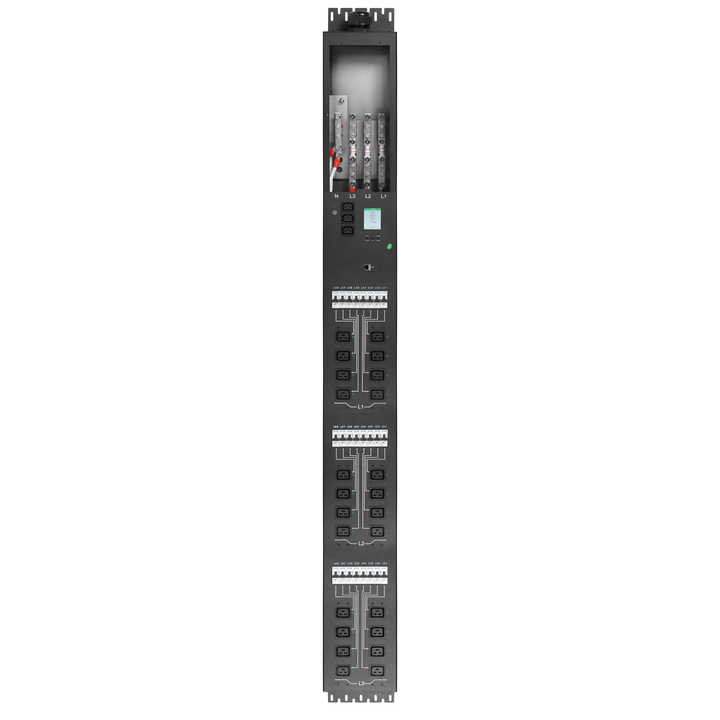 3 Phase Smart Rack Mount PDU Power Distribution Unit with LCD Display ...