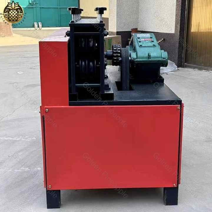 T0913 Automatic Stainless Steel Tube Derusting & Polishing Machine for Straightening Square ...