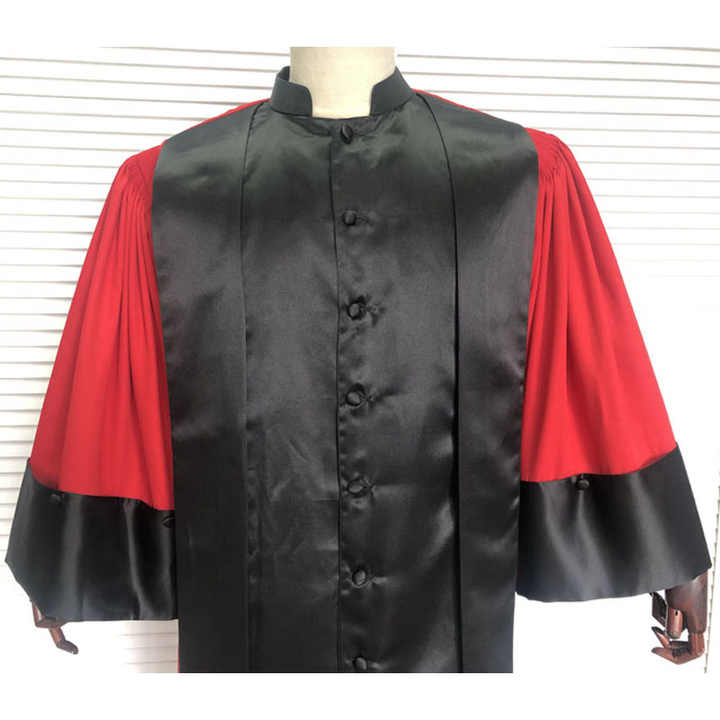 Luxury Custom Red Judge Robe Toga Dress - Elegant Unisex Apparel for ...