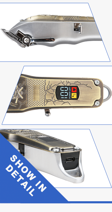 Customized Professional Brushless Motor Hair Clipper Maquina De ...