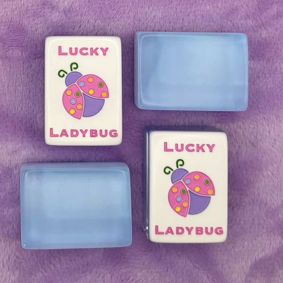 Lucky Ladybug Mahjong Tiles Ladybug Mahjong Tiles Two Sparrows Lucky ...