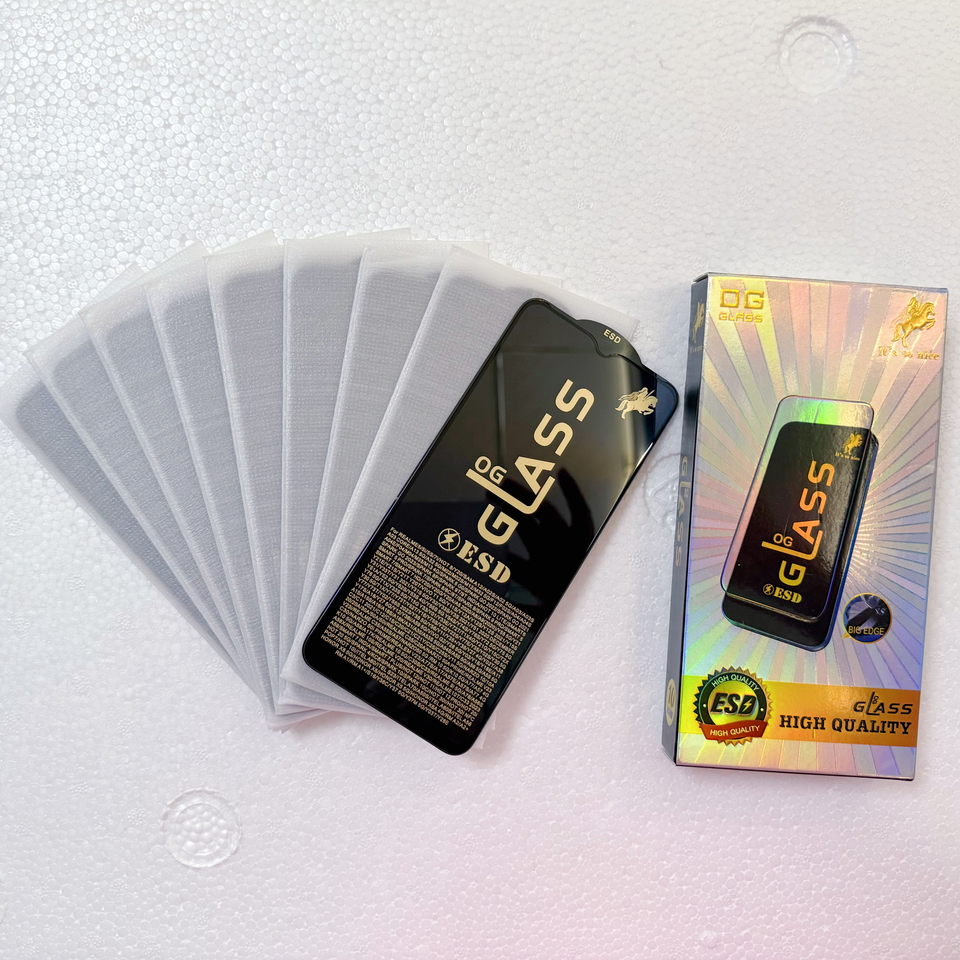 Wholesale ESD Super X D OG High Aluminum Tempered Glass