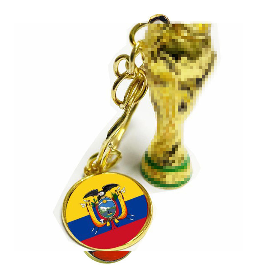 2026 World Football Souvenir Keychain Metal Carabiner Pendant Key Ring ...