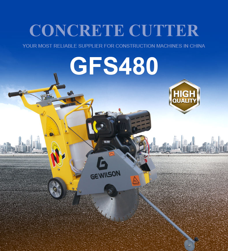 19" Petrol Petrol/Diesel Concrete Cutter Concrete Saw Cutter Asphalt ...