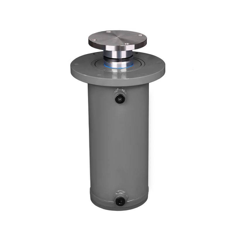 65 Ton Hydraulic Cylinder Flange Welded Chrome Plated Piston Rod ...
