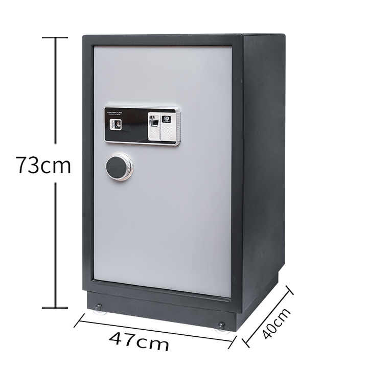 Large Smart Safe Box Money Metal Home Security Fingerprint Safe Box ...