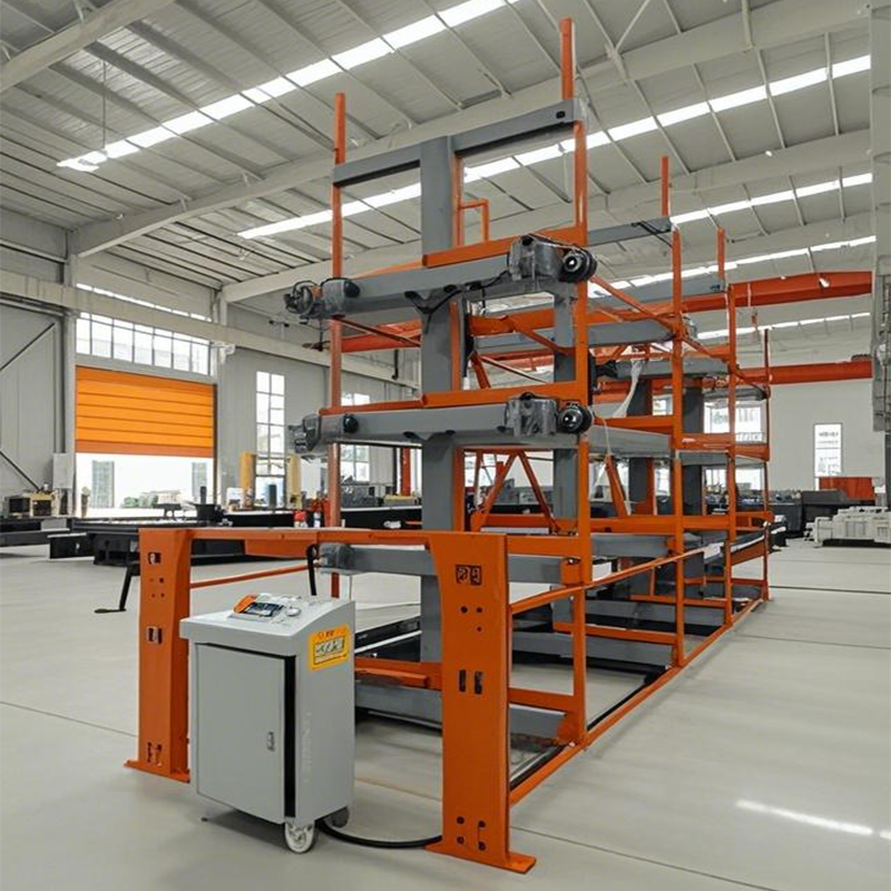 Foldable Iron Metal Sheet Rack 5-Layer Vertical Rollout Waste Steel ...