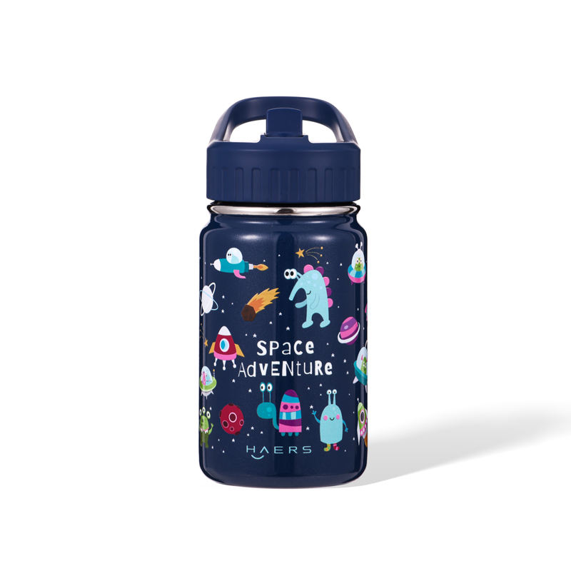 HAERS Custom 304 316 Stainless Steel Portable Kid Sports Bottle
