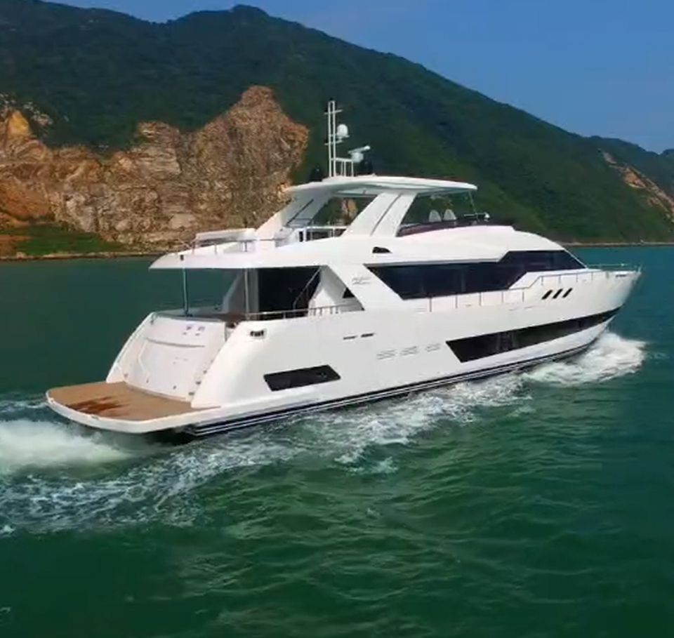 Luxury Premium 96ft Diesel Fuel Water Cabin Cruiser Yacht New Inboard ...