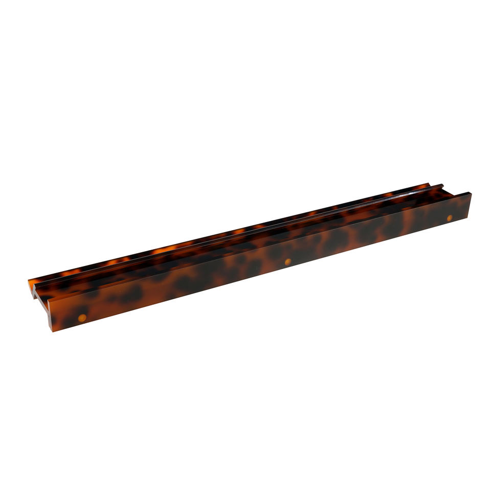 19 Inch 20 Inch Length Racks with Wave Pusher Luxury 6MM Green Tortoise ...