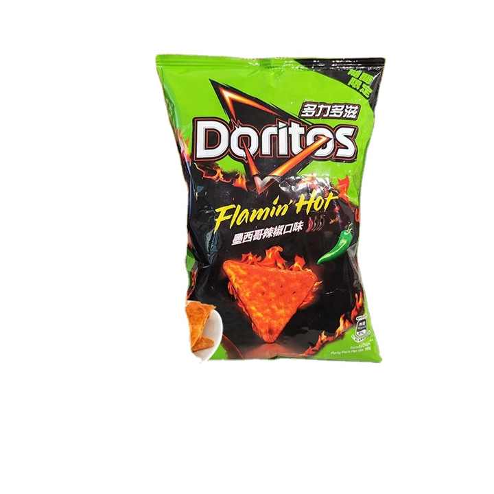 Taiwan Dorito-S Chips - Exotic Flamin Hot Corn Snacks