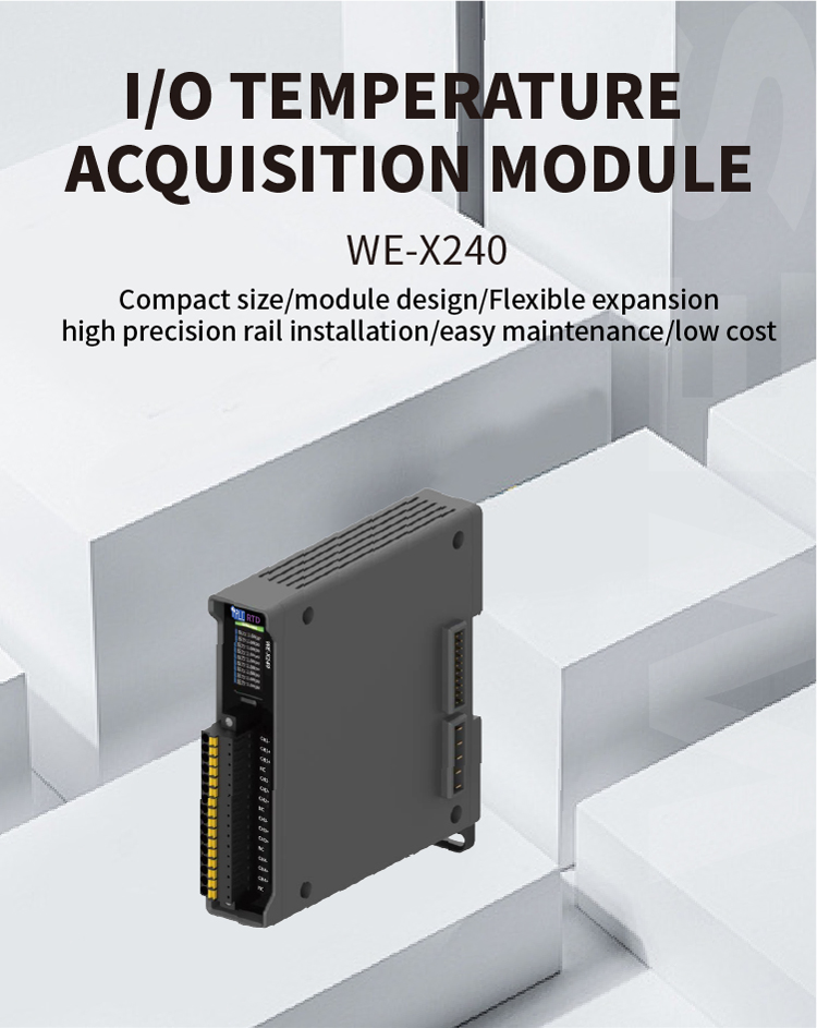 4 Channel AO Modbus I/O Module IOT ±0.5% Accuracy Digital Wireless ...