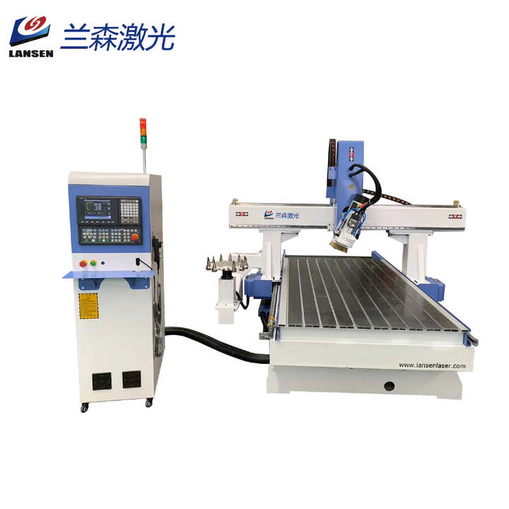 Swing Head 5 Axis Cnc Routers Engraving Machine for Portrait Model 3D ...