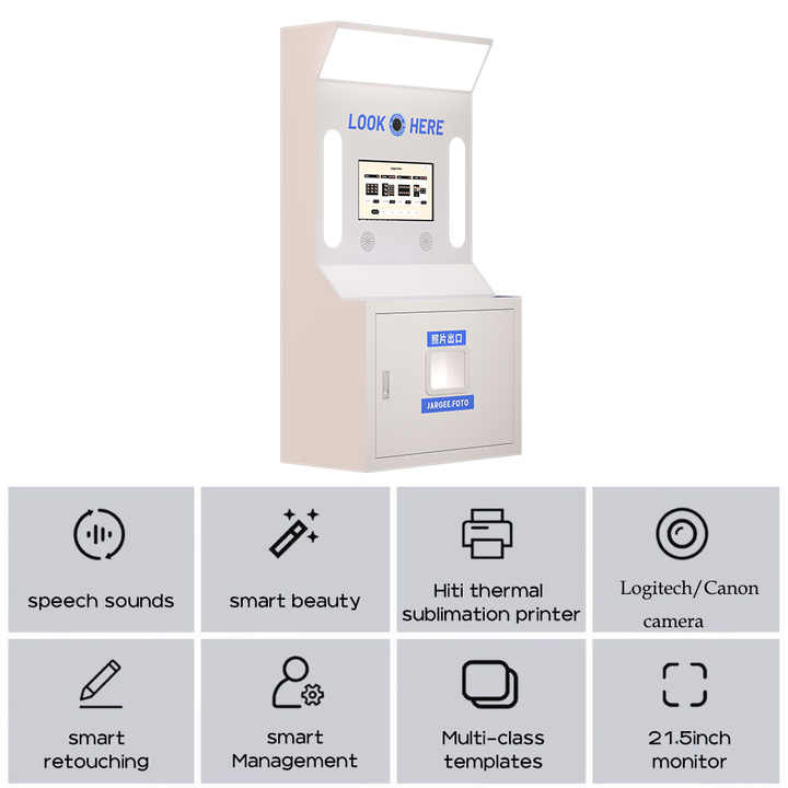 Photo Booth Printer Kiosk - Multi-Function & Customizable