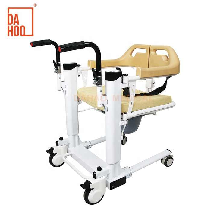 Elderly Chair Toilet Mover - Safe & Portable Electric Lift