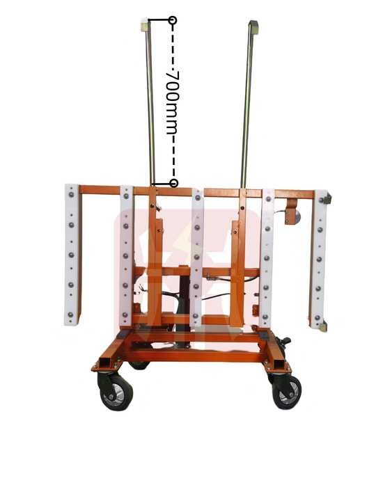 Electric Lift Slab Transport Cart - Ideal for Kitchen Installations