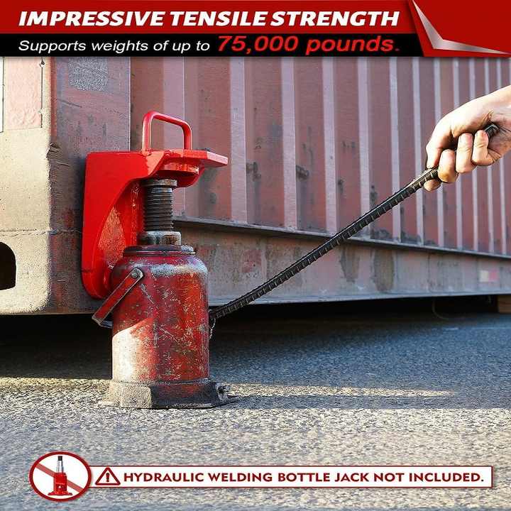 JH-Mech Upgraded Shipping Container Booster Lifter With Portable U ...