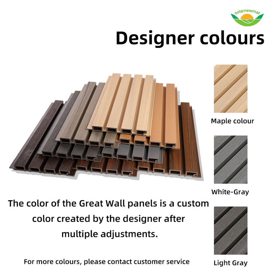 WPC Great Wall Boards, Outdoor Waterproof, Durable and Weather ...