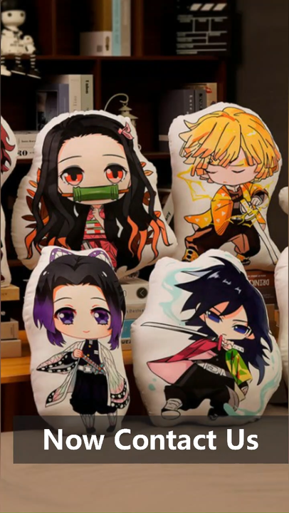 Mini Character Anime Mini Dakimakura Hanging Keychain Print 4*12CM ...