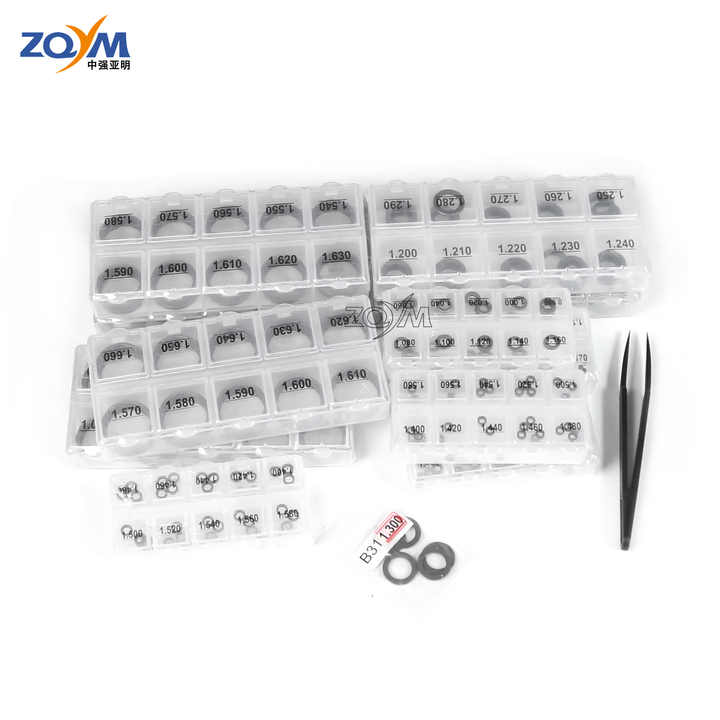 Injector Adjusting Shims - 555 Pieces for Common Rail