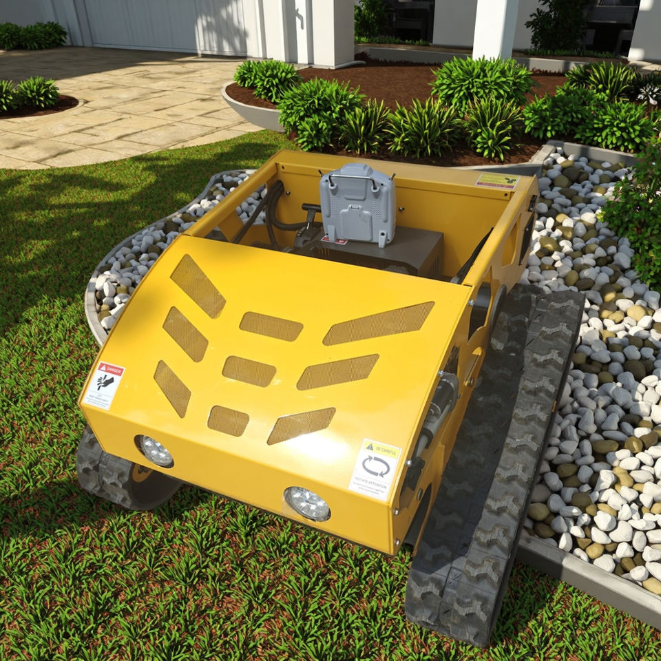 China Crawler Farms Agriculture Lawn Mowers Full Attachments Robot Lawn ...