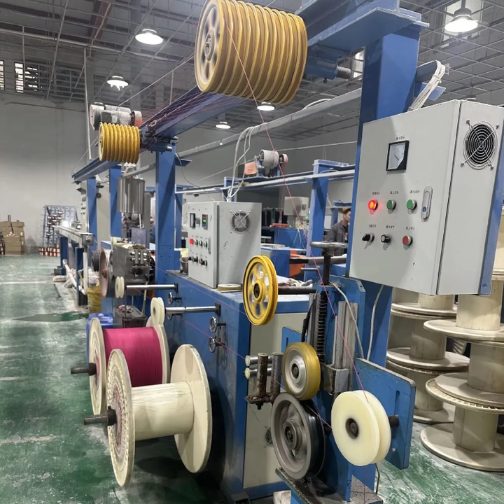 Second-hand Network Cable Making Machine Extruder/Sheathing Twisting ...