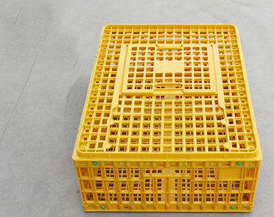 Ventilated Chicken Transport Box Safe and Humane Poultry Moving Crate ...