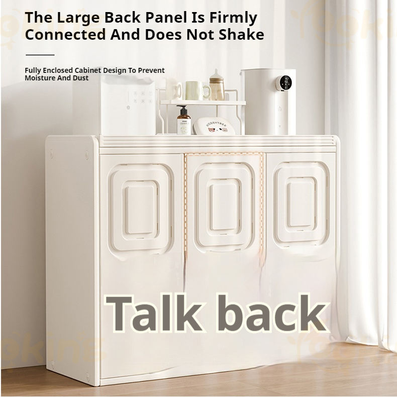 Visual Door Baby Storage Cabinet Large Capacity Plastic Nursery ...