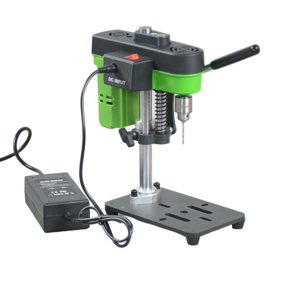 Cordless Mini Drill Press Machine Portable Bench Drill 4mm Chuck 100W ...
