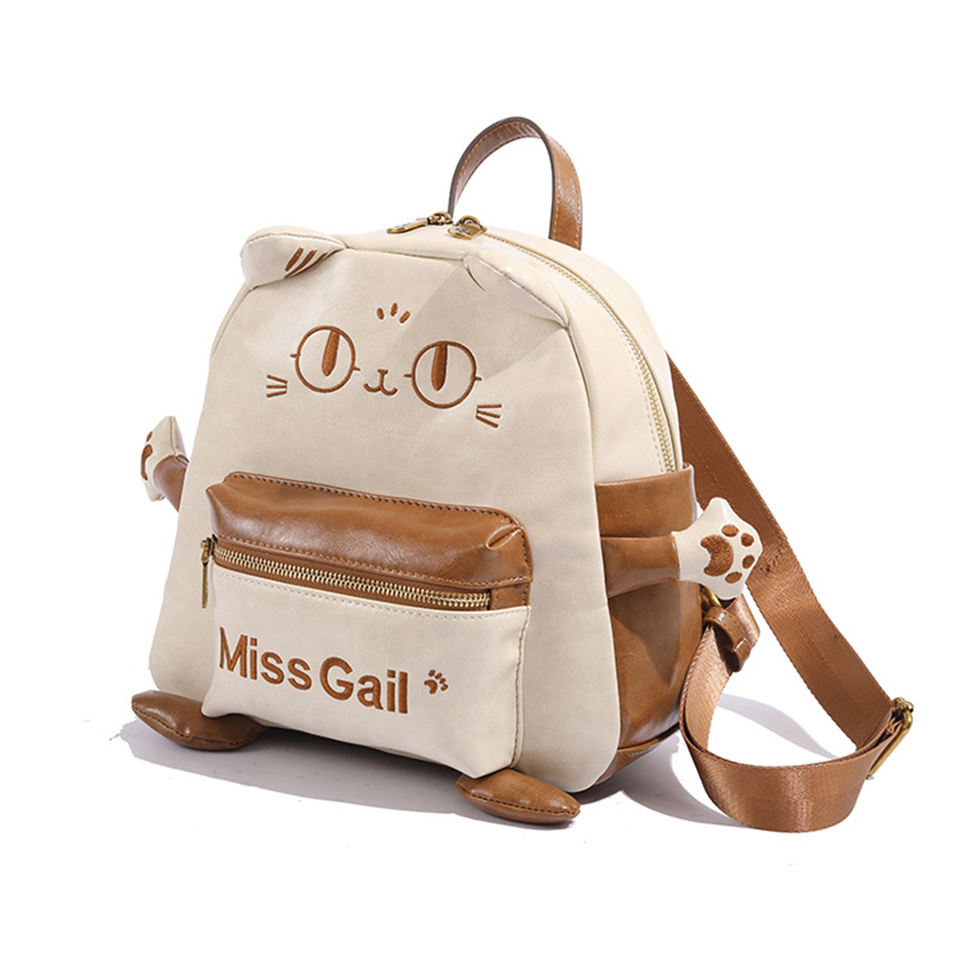 New Popular Cute Cartoon cat Shoulder Bag, Lovely High Quality Pu ...