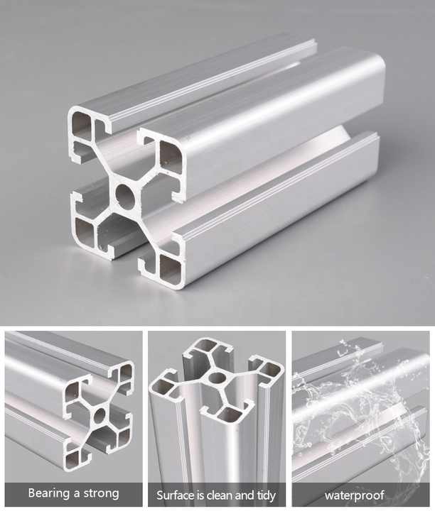 Standard Extruded Aluminum Profiles - T Profile Alu