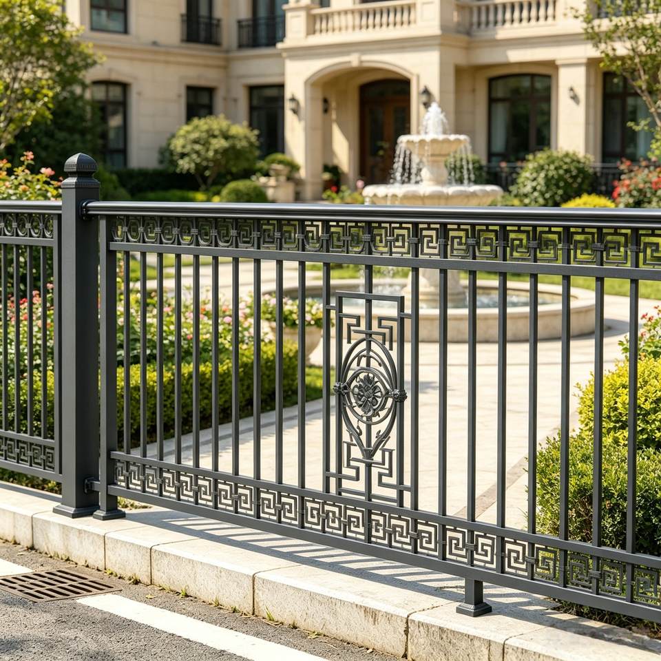 Aluminum Railing Balustrade System - for Balcony, Deck, Stair, Villa ...