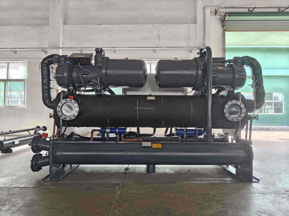 Noxin Factory Double Compressors Screw Type Commercial Refrigerated ...