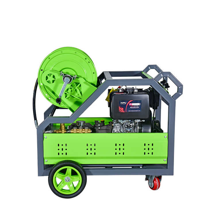 Double Cylinder Gasoline Pipeline Dredging Pipe Cleaning Water Jet ...