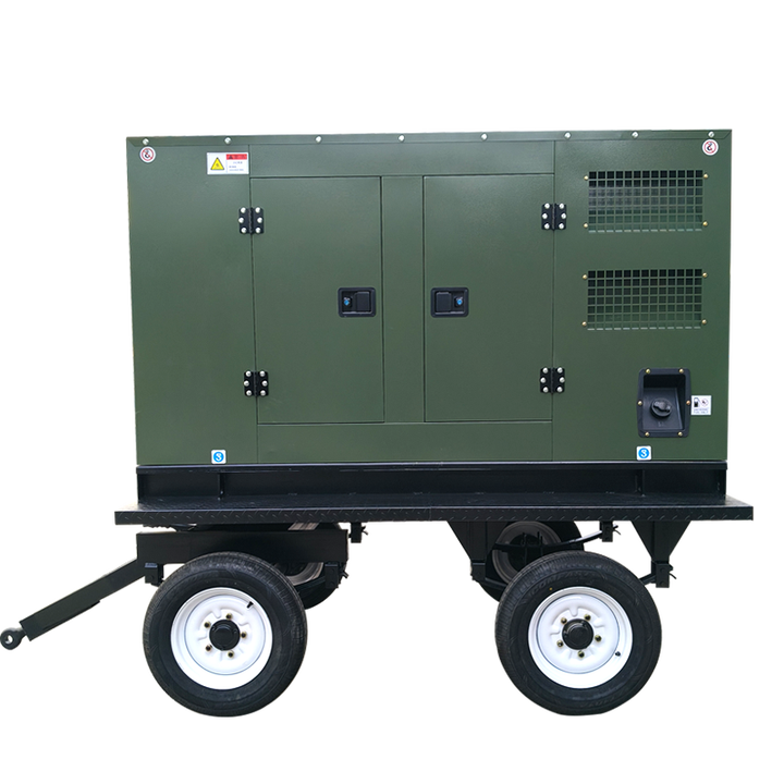 Weichai Super Silent Mobile Diesel Generator 20kw 30kw Power Portable Generator 30kva 50KVA ...