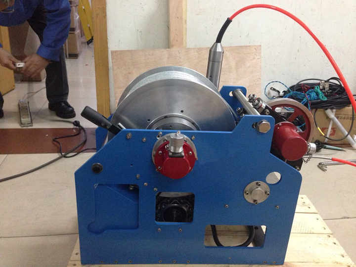 2000m Long Wireline Geophysical Borehole Winch for Tractors