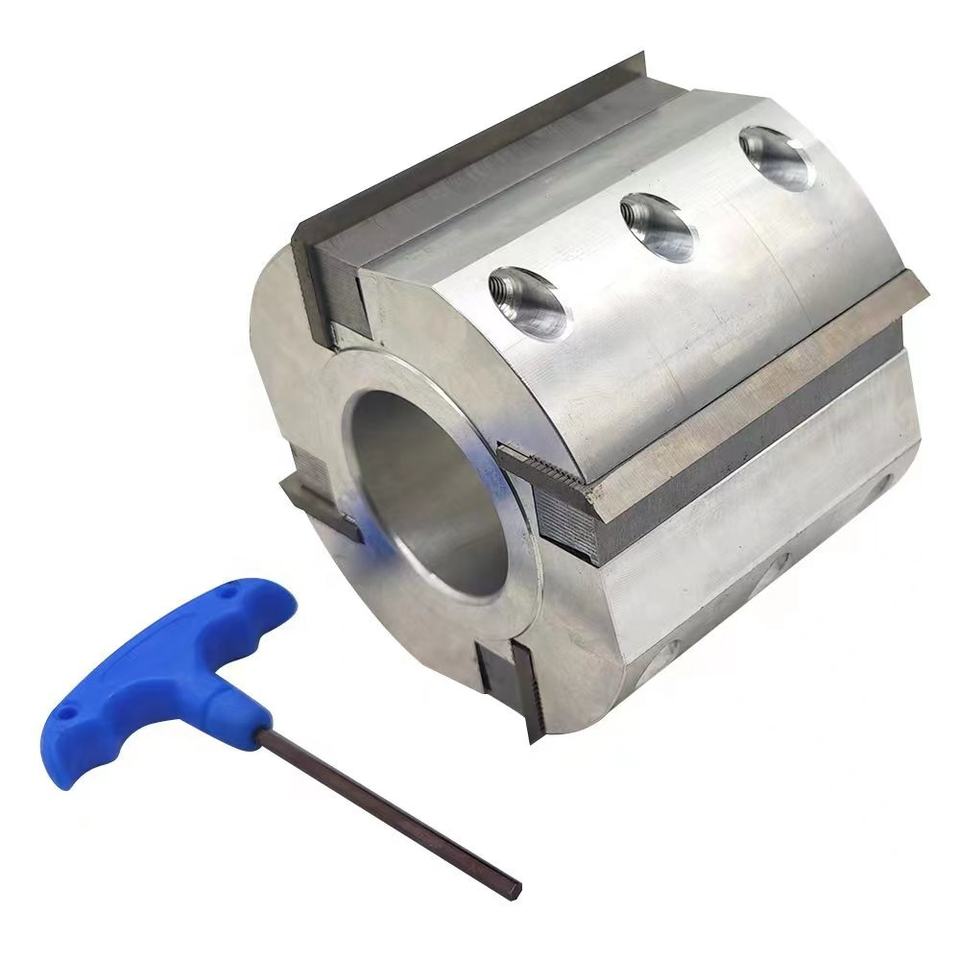 KANGMINGJIAN Spiral Flat Cutter Head - Precision Woodworking